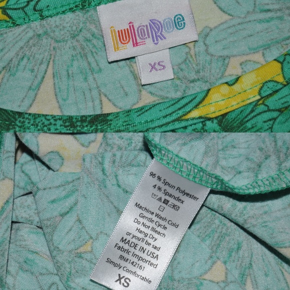 LuLaRoe | Dresses | New Lularoe Green Daisy Floral Julia Dress A5 ...